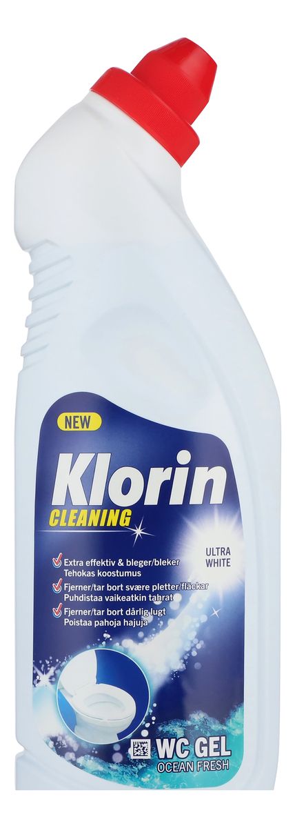 Köp Klorin WC Gel Ocean - 750 ml billigt på Med24.se