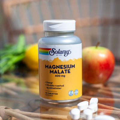 Köp Solaray Magnesium Malate - 90 tabletter billigt på Med24.se