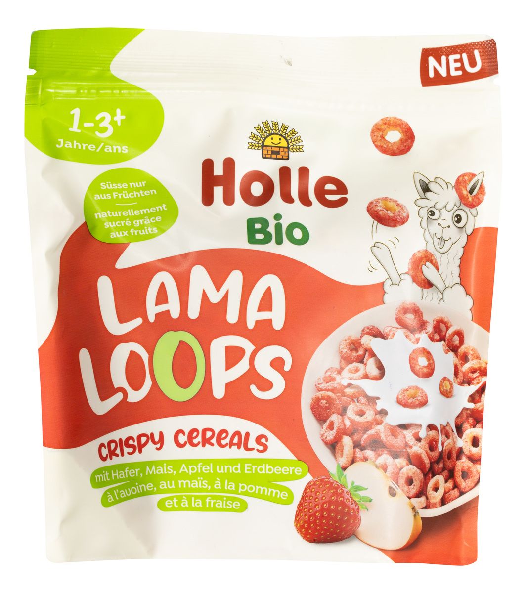 Köp Holle Lama Loops eko - 125 g billigt på Med24.se
