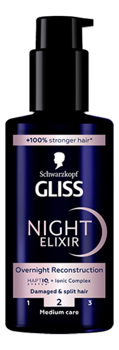 Köp Schwarzkopf Gliss Night Elixir Split Hair - 100 ml på Med24.se