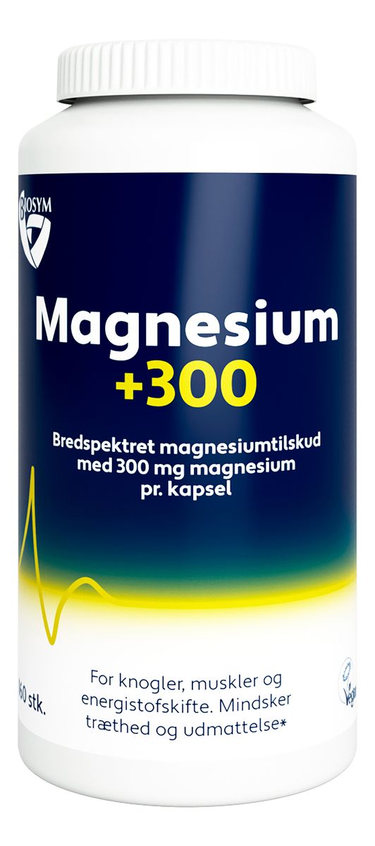 Köp Magnesium +300 - 160 kapslar på Med24.se