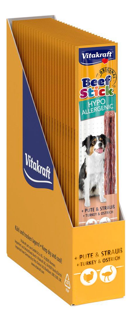 Köp Vitakraft Beef-Stick, Hypoallergy - 25 st