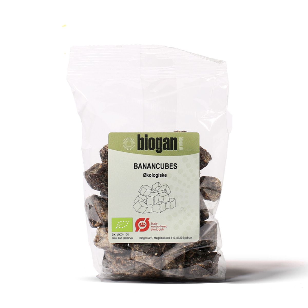Köp Biogan Banan Cubes, eko - 150 g billigt på Med24.se