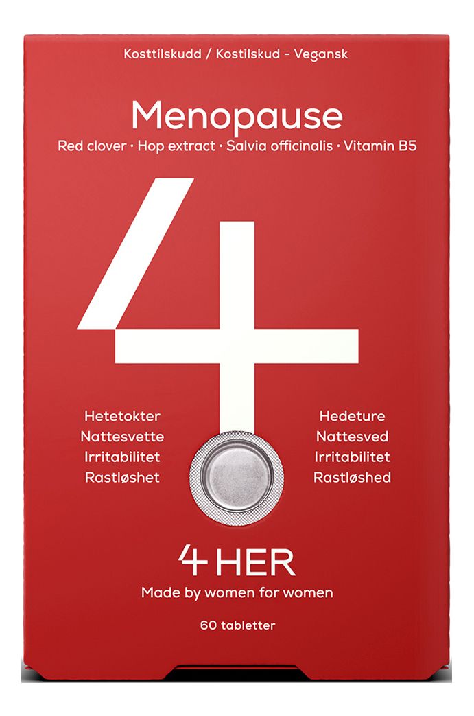 Köp 4HER Menopause - 60 tabletter billigt på Med24.se