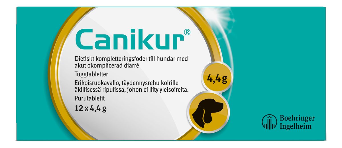 Köp Canikur för hundar - 12 tuggtabletter - billigt på Med24.se