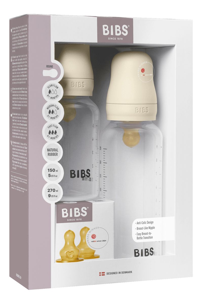 Köp BIBS Grow and Flow Baby Bottle Set - 1 st billigt på Med24.se