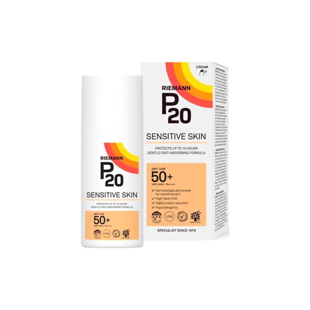 Köp Riemann P20 Sensitive SPF 50+ - 200 ml på Med24.se