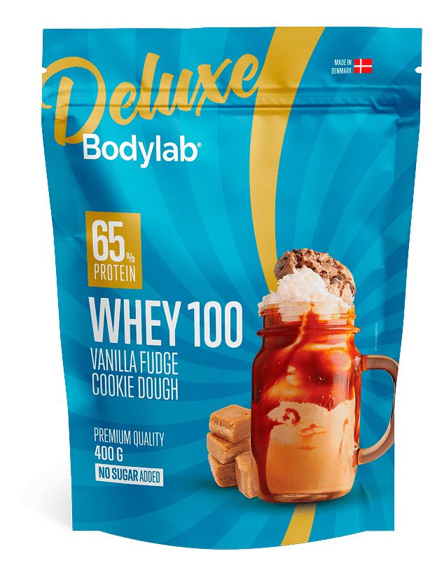 Köp Bodylab Whey 100 Deluxe Vanilla Fudge - 400 g på Med24.se