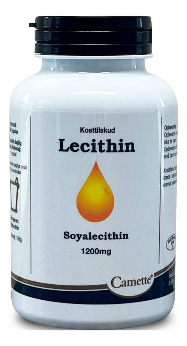 Köp Camette Lecitin 1200 mg - 100 kapslar på Med24.se
