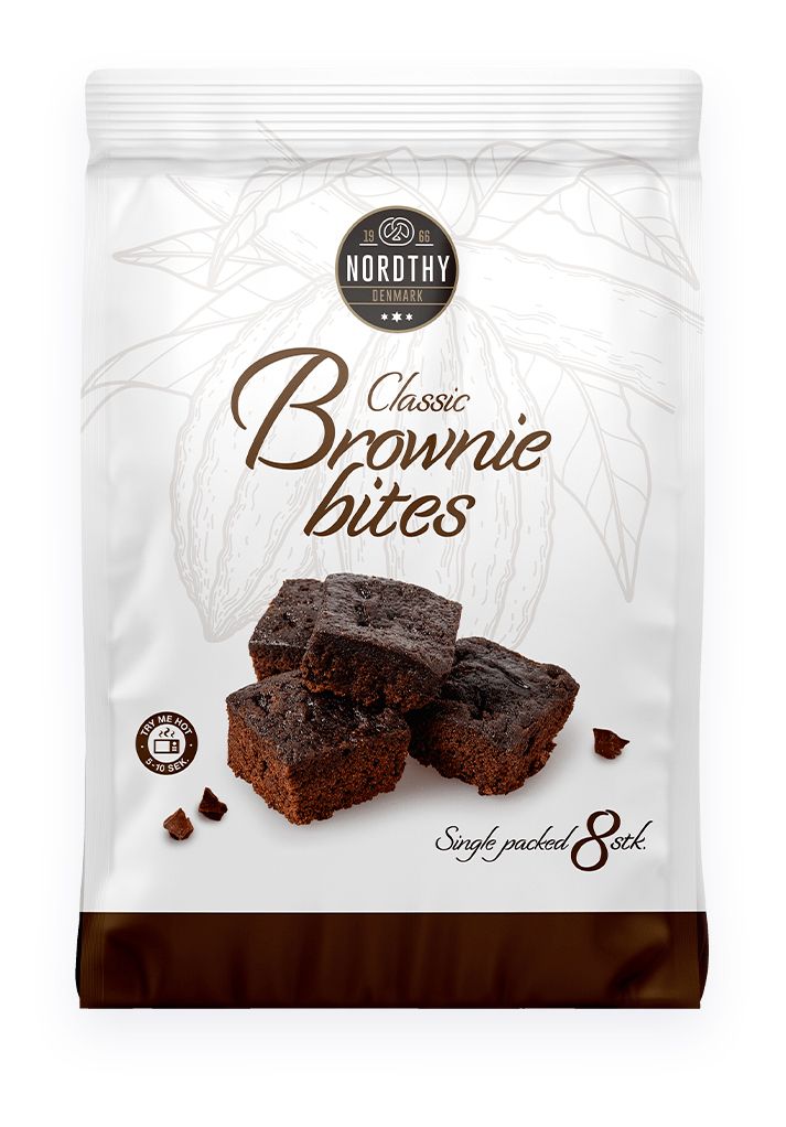 Köp Nordthy Mini Brownies med choklad - 200 g billigt på Med24.se