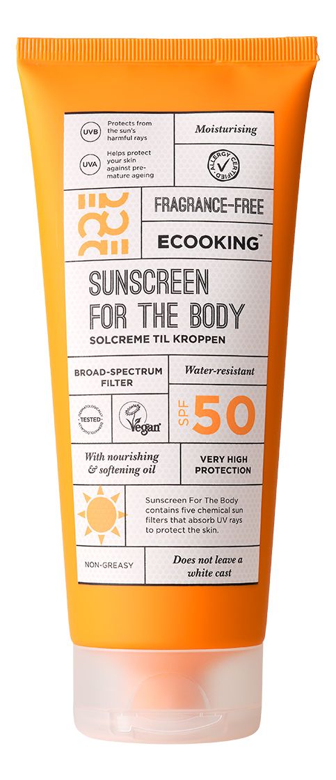 Köp Ecooking Sunscreen Body SPF 50 - 200 ml billigt på Med24.se