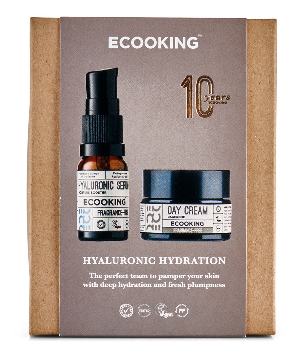 Köp ECOOKING Sampack Mini Day cream, Mini Hyaluronic Serum