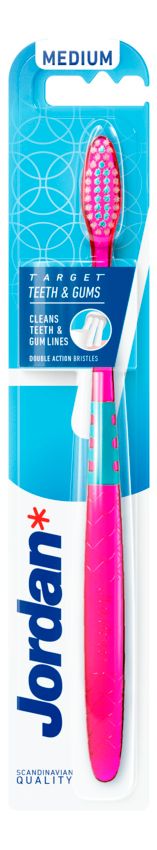 Köp Jordan Target Teeth & Gums Medium - 1 st på Med24.se