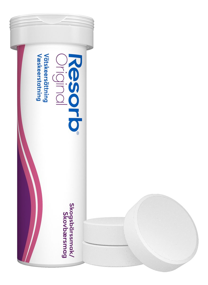 Köp Resorb Original Skogsbär - 20 brustabletter billigt på Med24.se