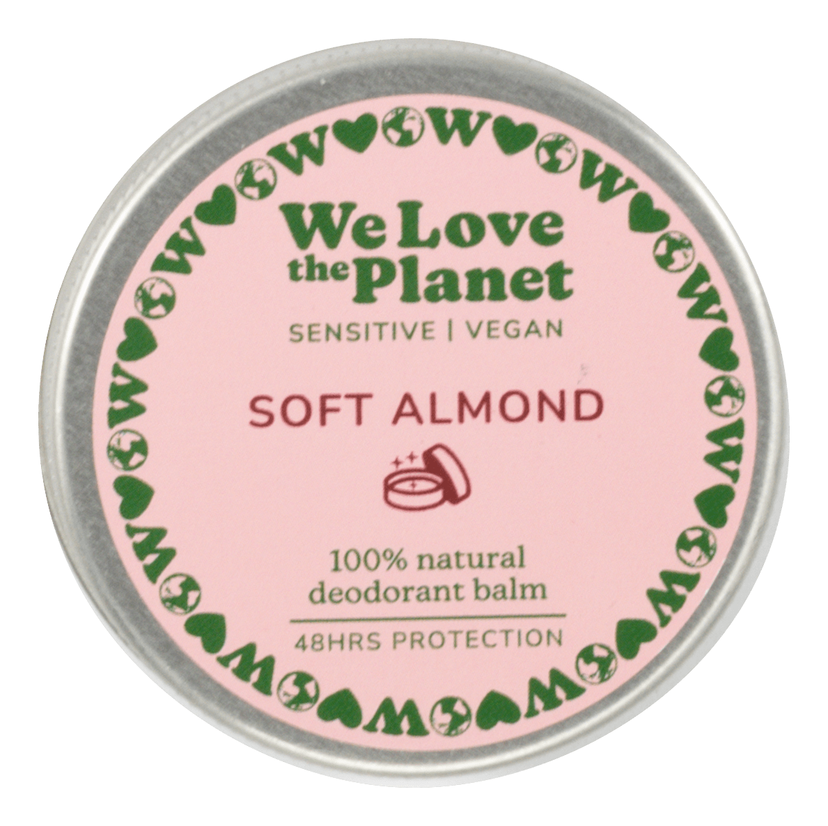 Køb We Love The Planet Soft Almond Deocreme - 35 g på Med24.se