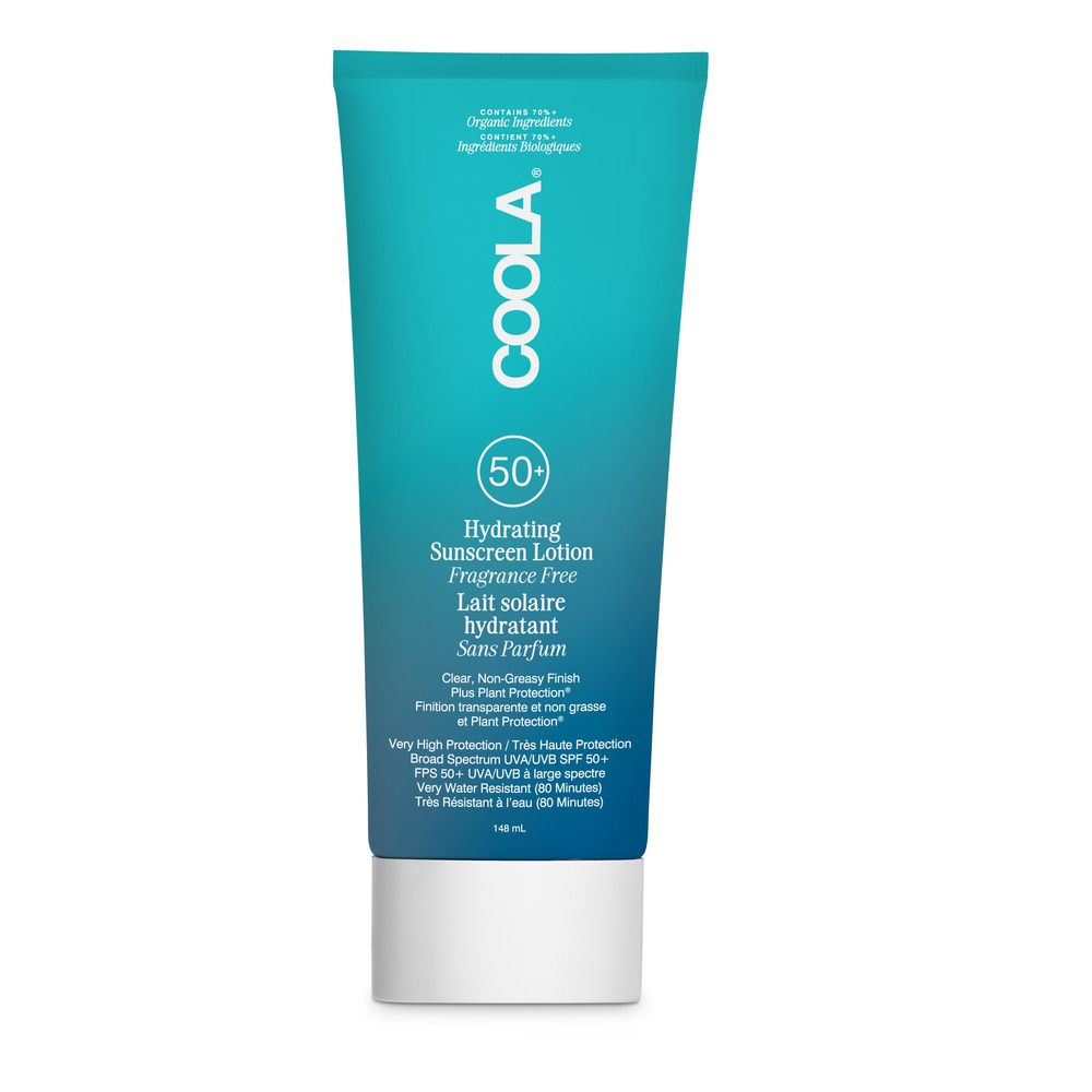 Köp COOLA Hydrating Sunscreen Lotion Fragrance Free SPF50+
