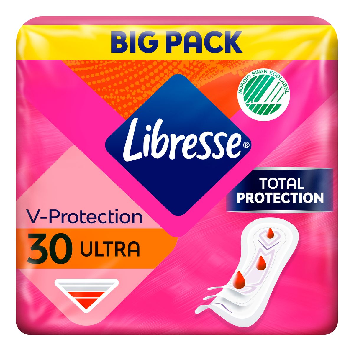 Köp Libresse Ultra Normal Big Pack - 30 st | Med24.se