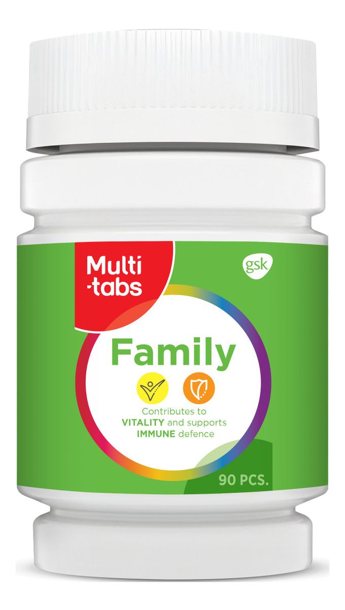 Köp Multi-Tabs Family - 90 tabletter billigt på Med24.se