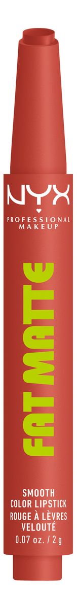 NYX Professional Fat Matte Slick Click Lip Balm - 04 Rose Robe - 2 g