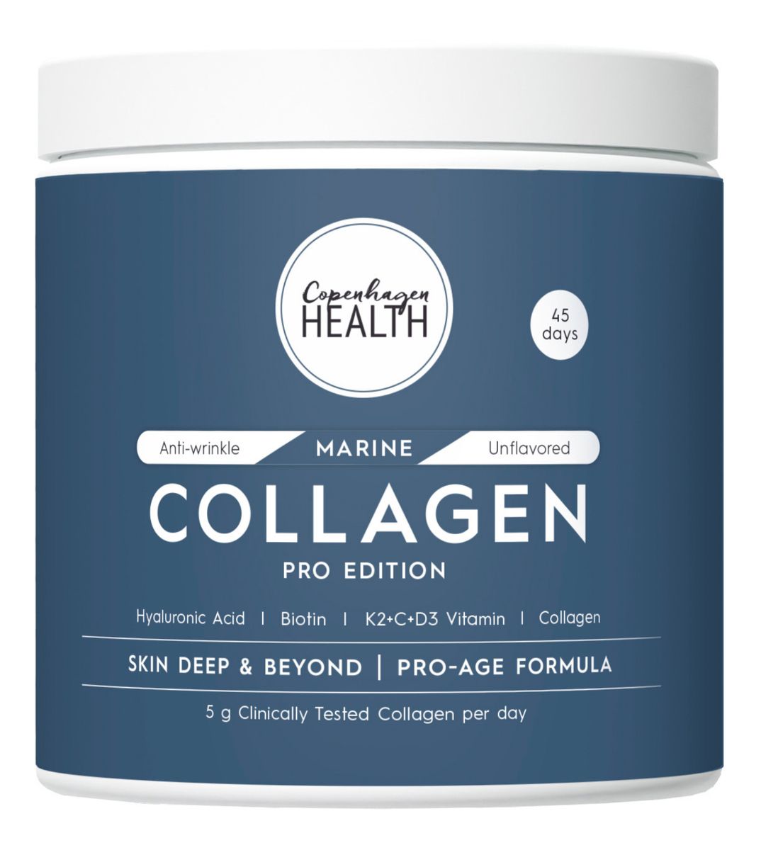 Köp Copenhagen Health Marine Collagen Pro Edition (45 dagar)